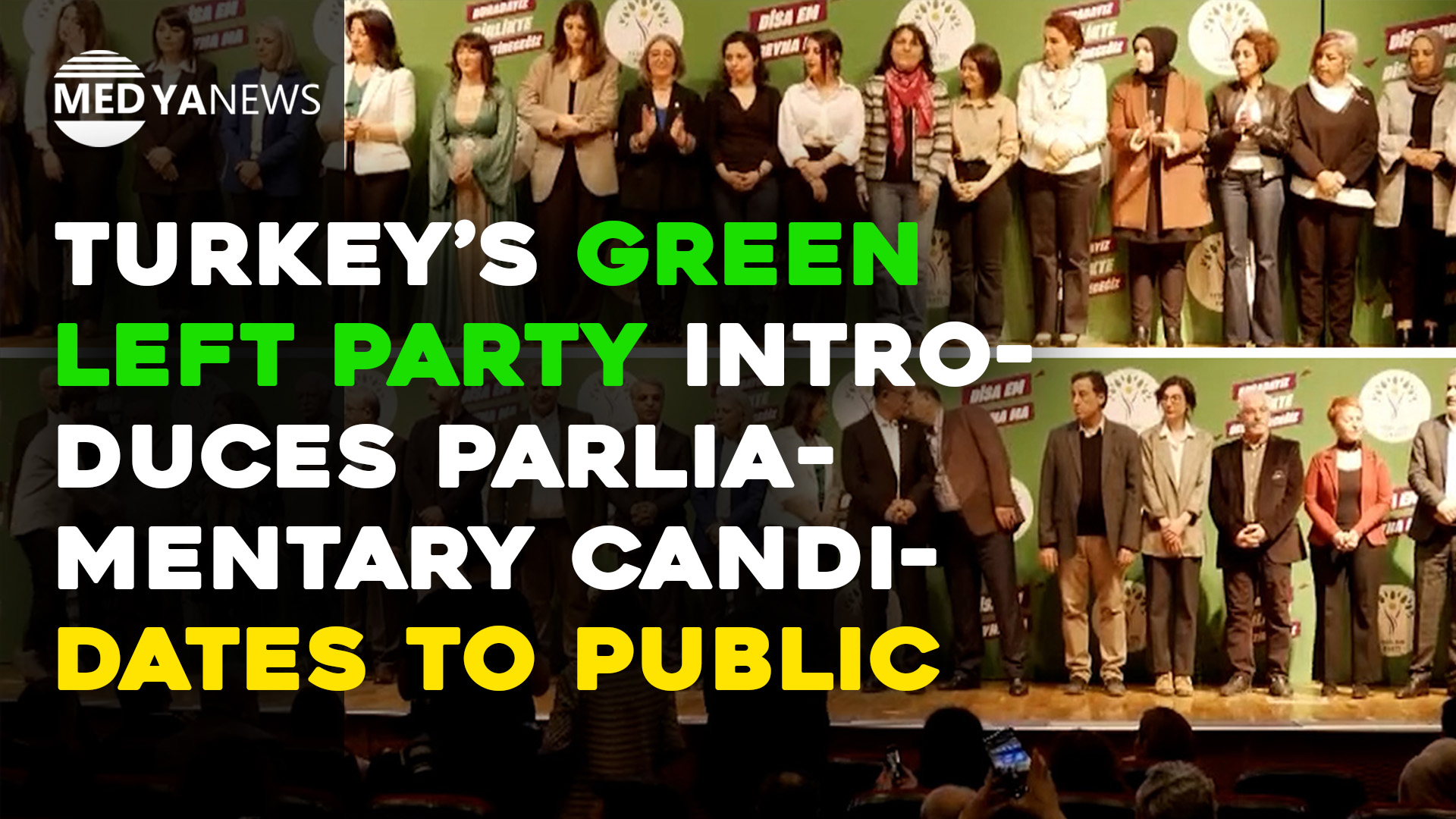 Turkey’s Green Left Party introduces parliamentary candidates to public ...