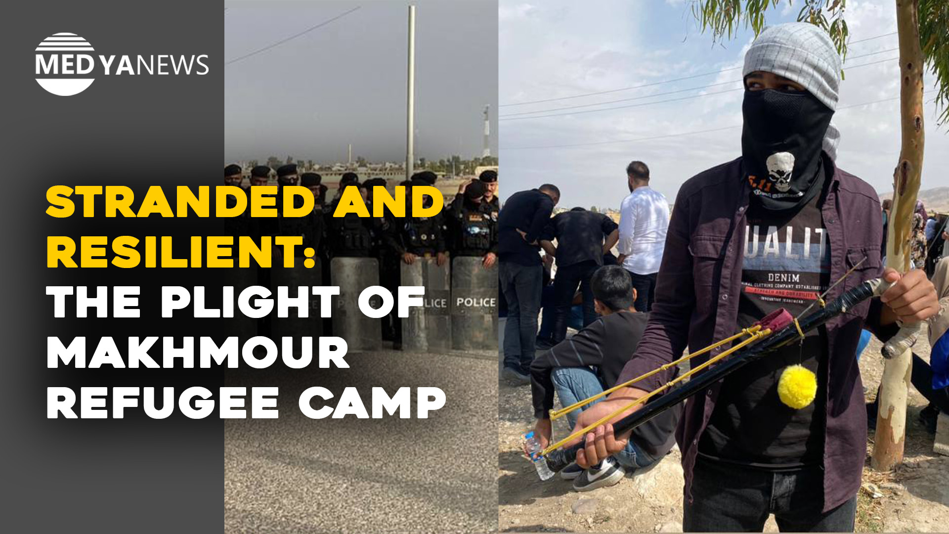 Stranded and resilient: The plight of Makhmour Refugee Camp – Medya News