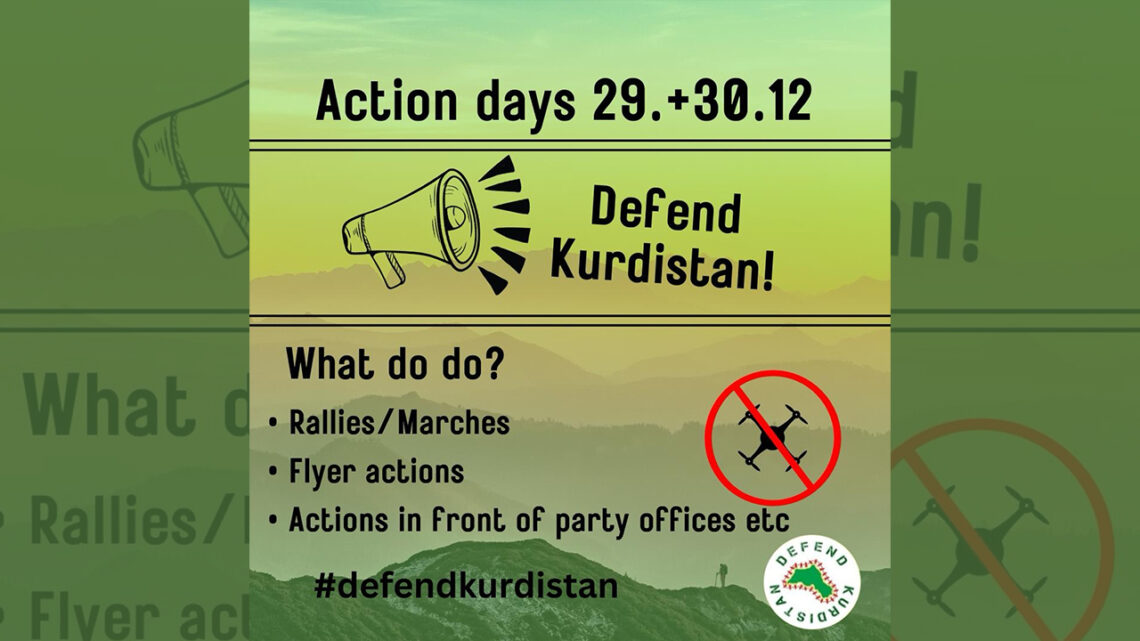 Defend Kurdistan Initiative urges action against Turkish military ...